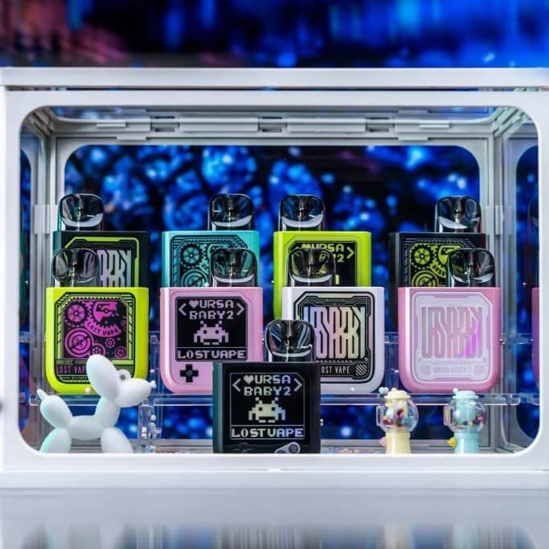Стартовий Набір Lost Vape Ursa Baby 2 900mAh – Joy Green x Pixel Role ...